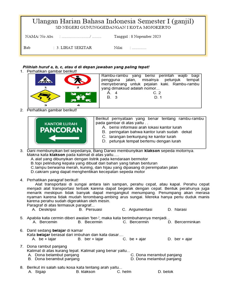 Bab 3 Kihat Sekitar | PDF