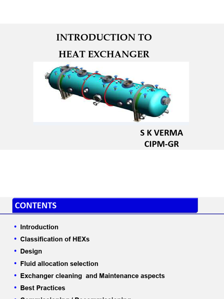 Heat exchanger | PDF | Heat Exchanger | Pipe (Fluid Conveyance)