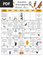 Spring Nature Walk Worksheet | PDF