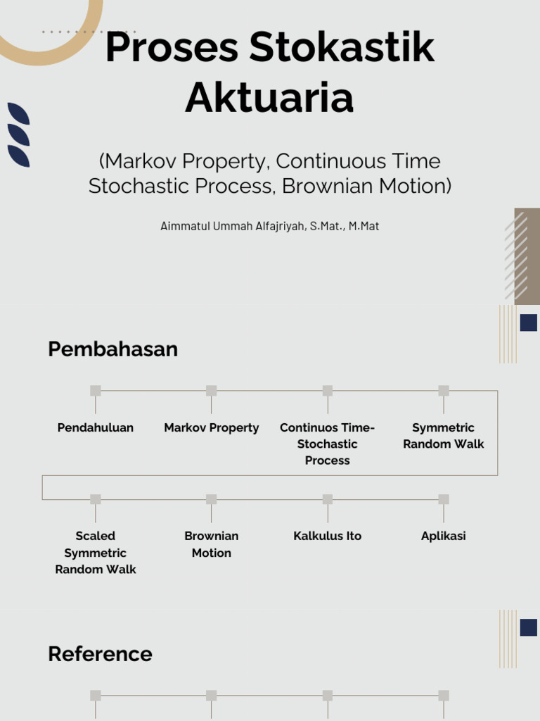 Week 10 Brownian Motion Part 1 | PDF