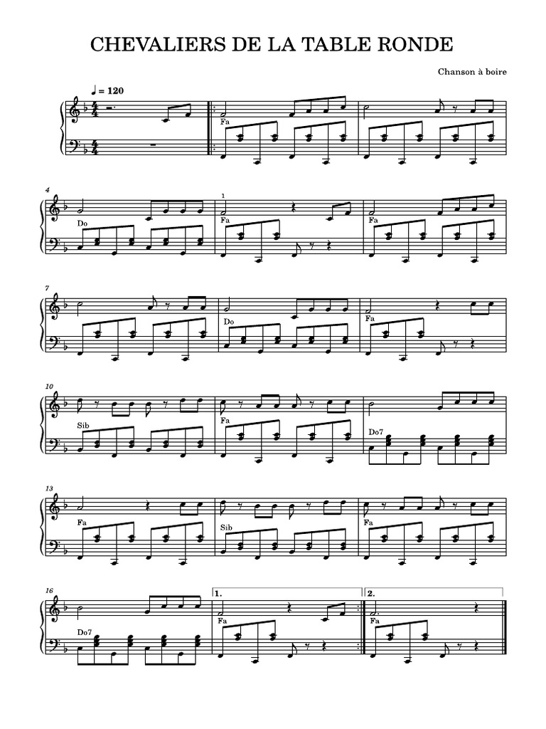 Chevaliers De La Table Ronde Pdf