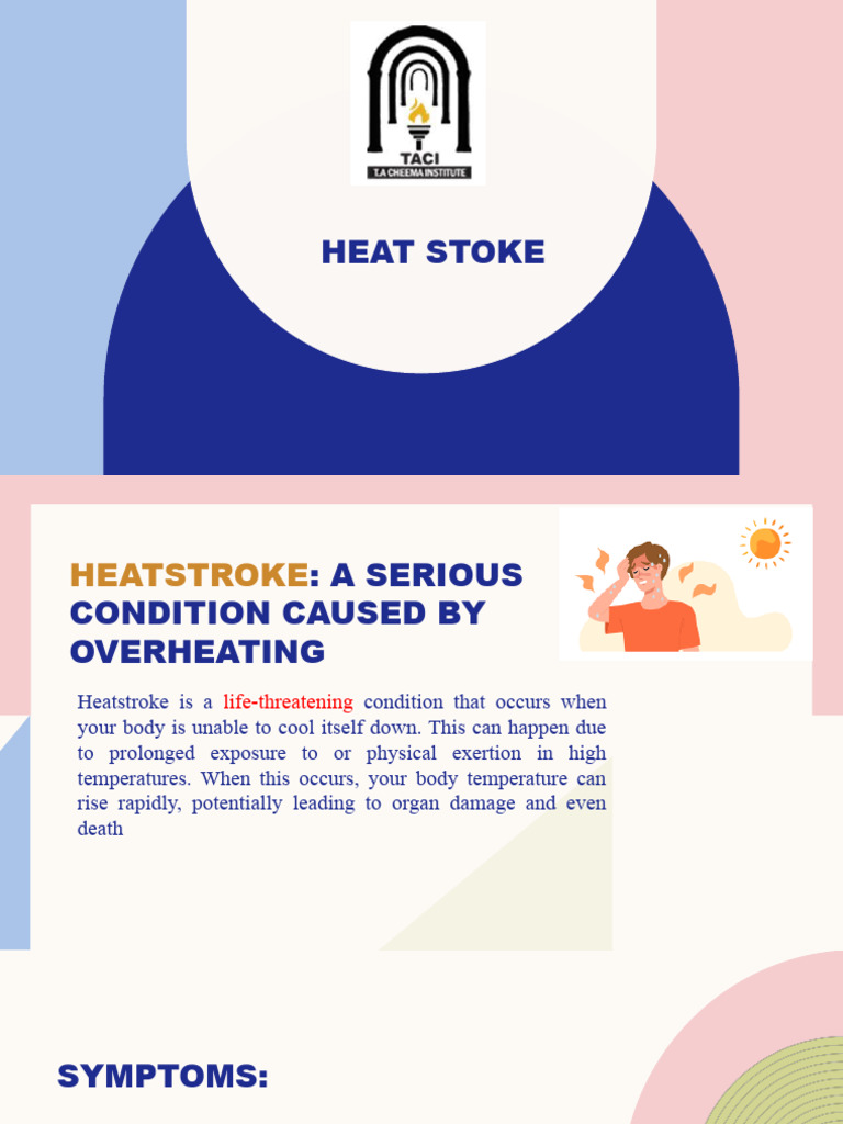 Heatstroke: Symptoms and Prevention Tips | PDF
