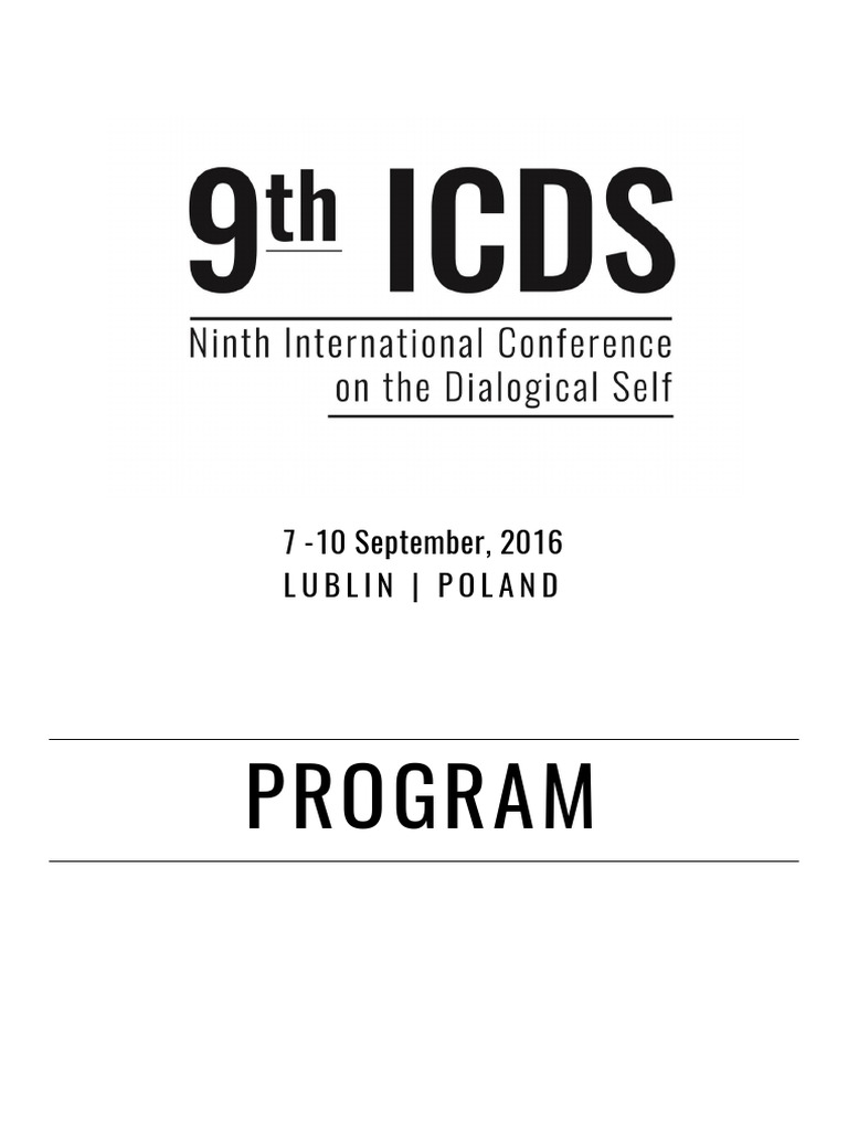 9th Icds Program | PDF | Self | Identity (Social Science)