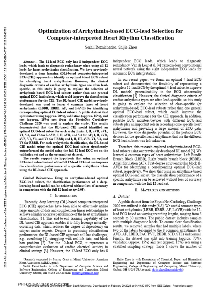 Optimization_of_Arrhythmia-based_ECG-lead_Selection_for_Computer ... Optimization_of_Arrhythmia-based_ECG-lead_Selection_for_Computer ...