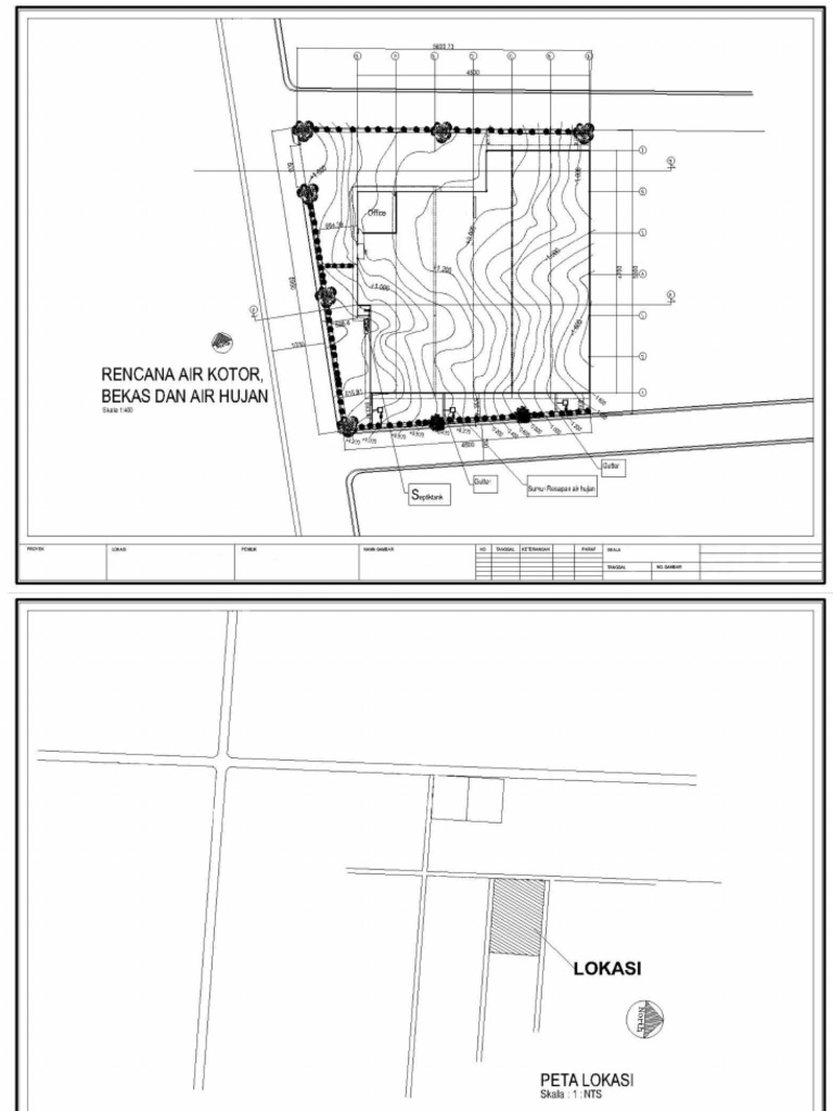 Drawing Gudang Baru PT. Bumi Babahrot Mining | PDF