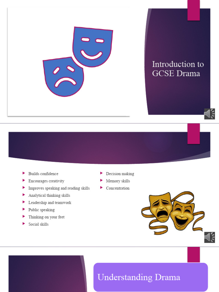 Drama GCSE Options | PDF | Behavioural Sciences | Behavior Modification