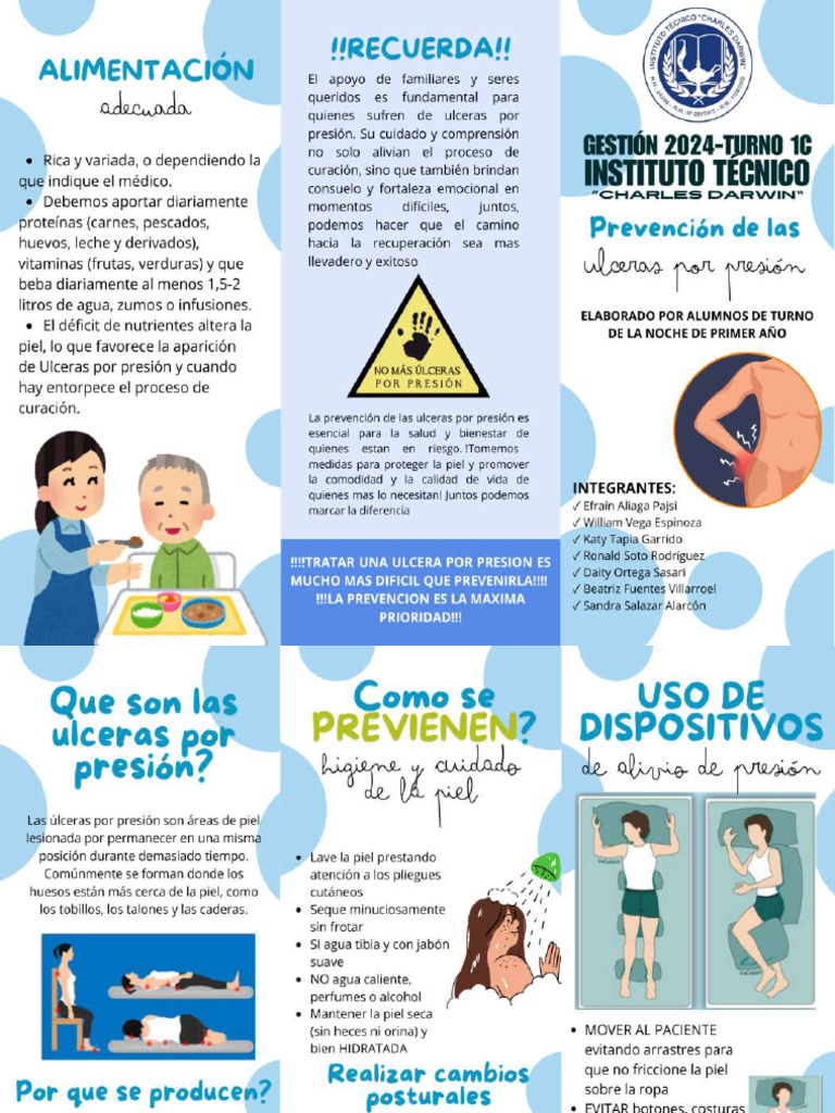 Tríptico de Úlceras Por Presión | PDF