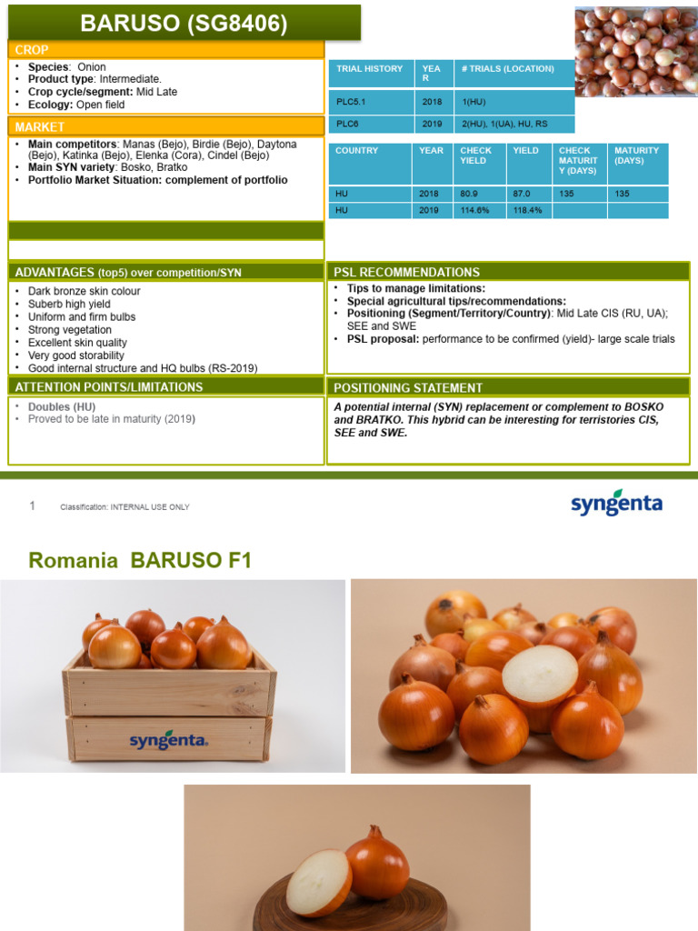 Onion Descriptions | PDF | Onion | Agriculture