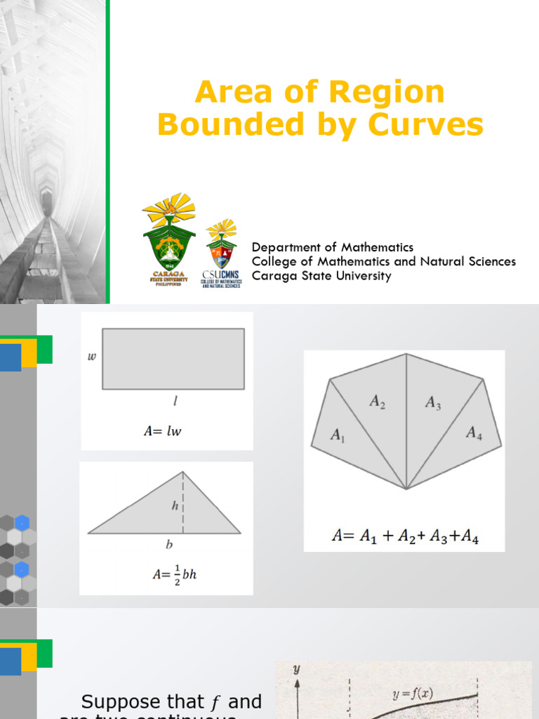 Area of a region | PDF | Curve | Function (Mathematics)