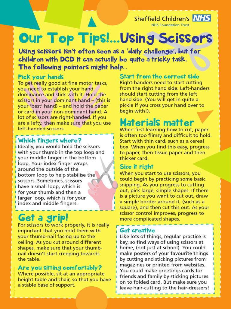Top Tips Using Scissors | Download Free PDF | Scissors | Handedness