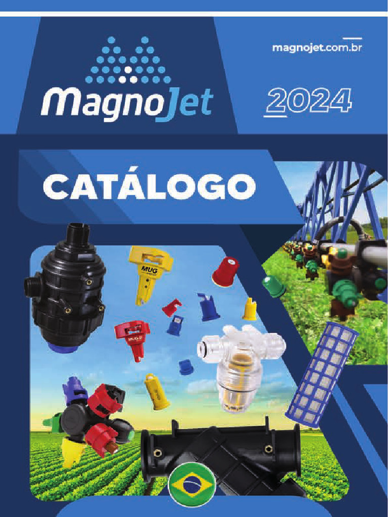 Catálogo Magnojet 2024: Tabela de Bicos | PDF