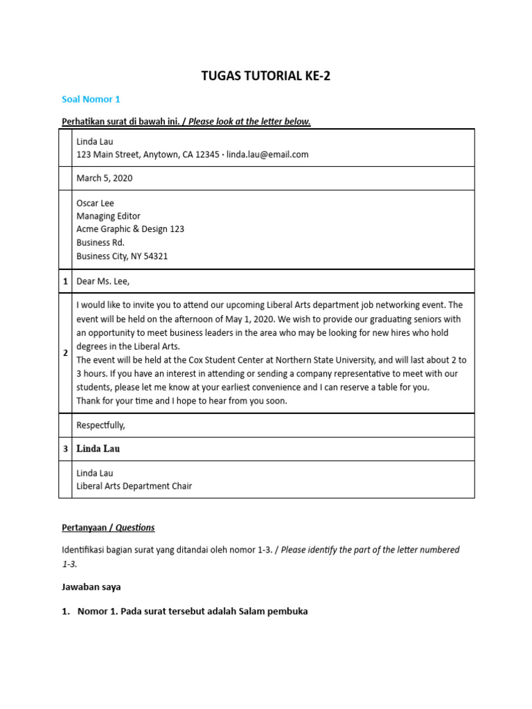 Tugas 2 Bahasa Inggris | PDF