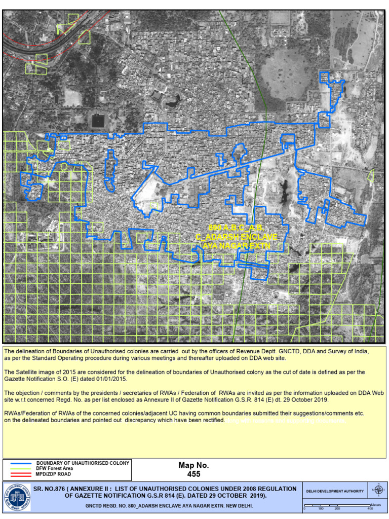 Aya Nagar Map | PDF