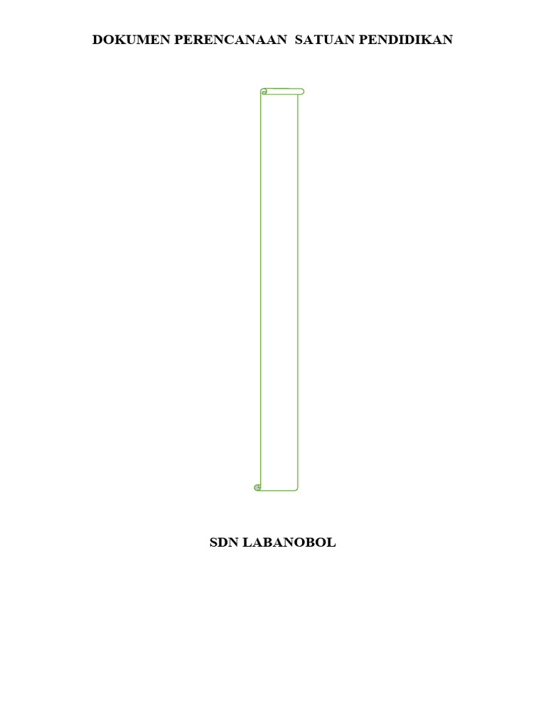 Rencana Strategis Pendidikan SDN Labanobol | PDF | Karier & Perkembangan | Pengembangan Diri