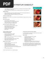 Post-Birth Warning Signs to Watch For | PDF | Postpartum Period ...