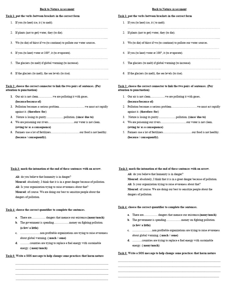 unit assessment | PDF | Physical Geography | Environmental Impact