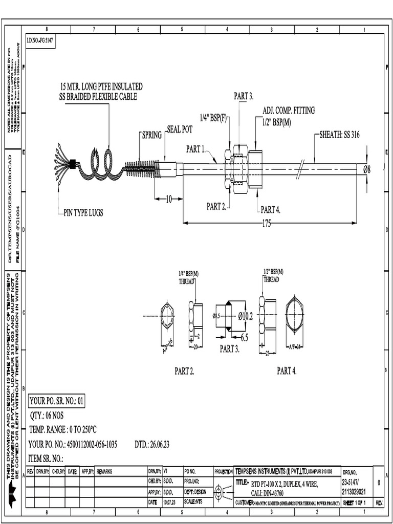 23-5147 - Tempsens Drawing Pa Fan BRG RTD | PDF