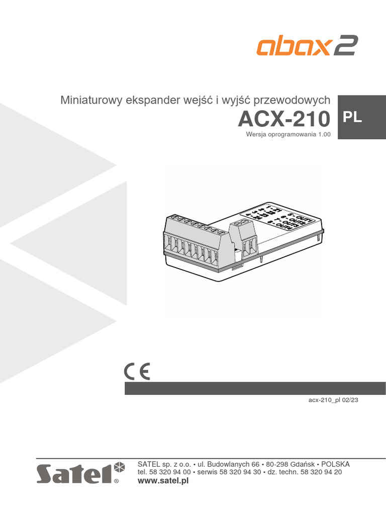 Acx-210 PL | PDF