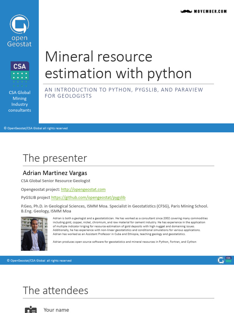 TGDG 2018 Introduction To Python Adrian Martinez November 2018 | PDF | Python (Programming ...