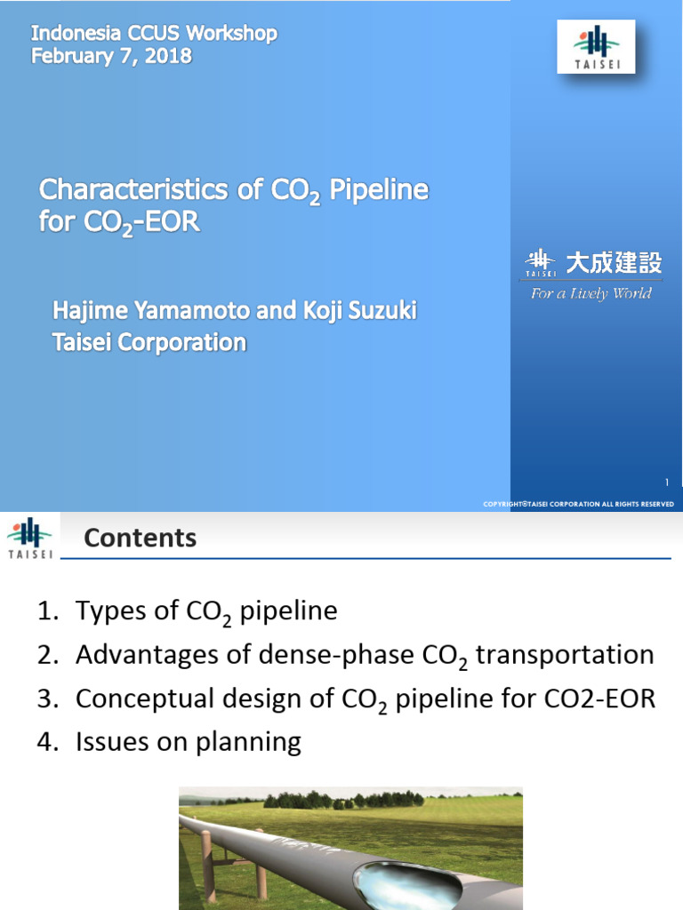 Yamamoto CCUS Indonesia 180206 Send | PDF | Phase (Matter) | Carbon Dioxide