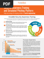 KnowBe4 User Guide: Phishing Training | PDF | Phishing | Password