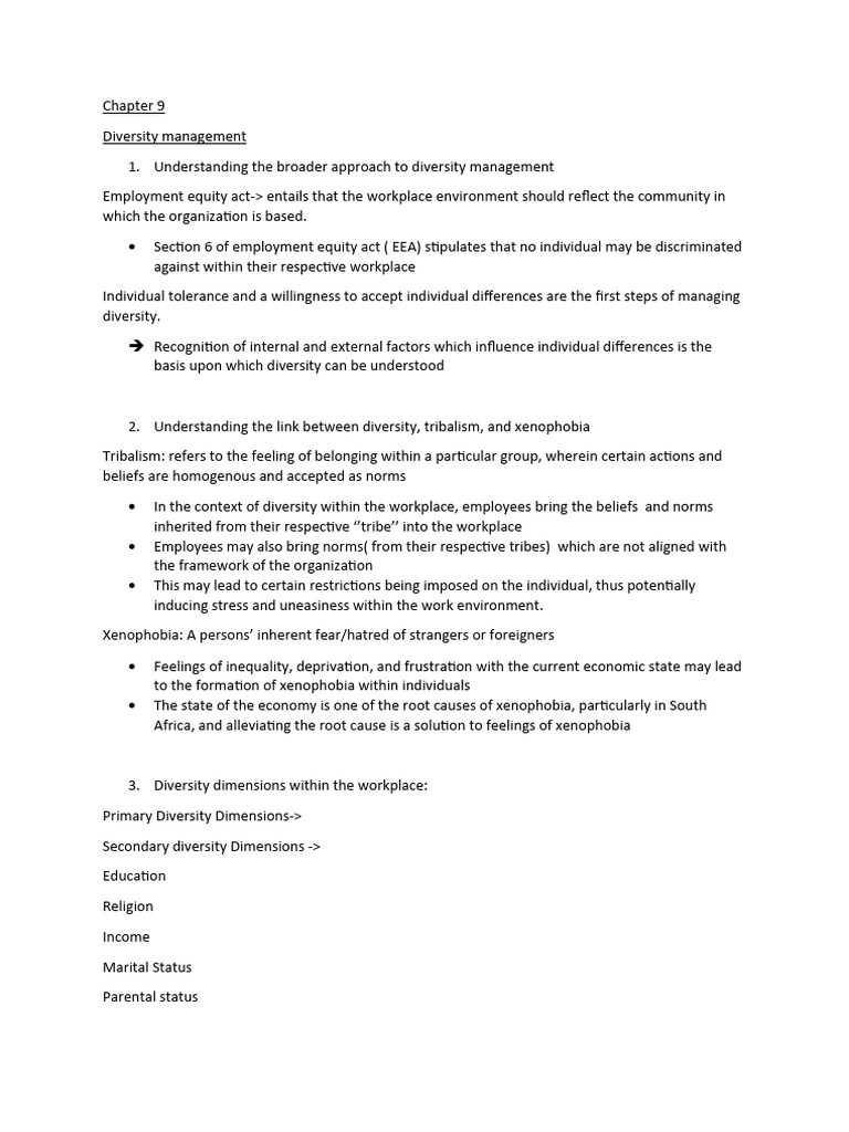 Chapter 9 Notes | PDF