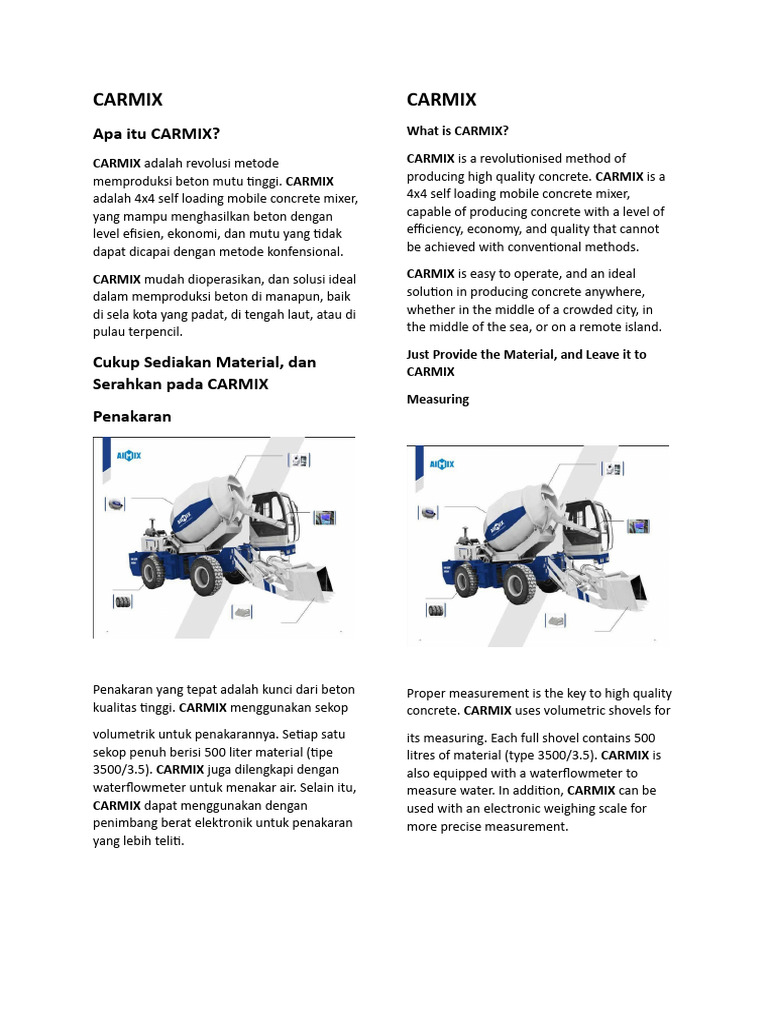 Apa Itu Carmix | PDF