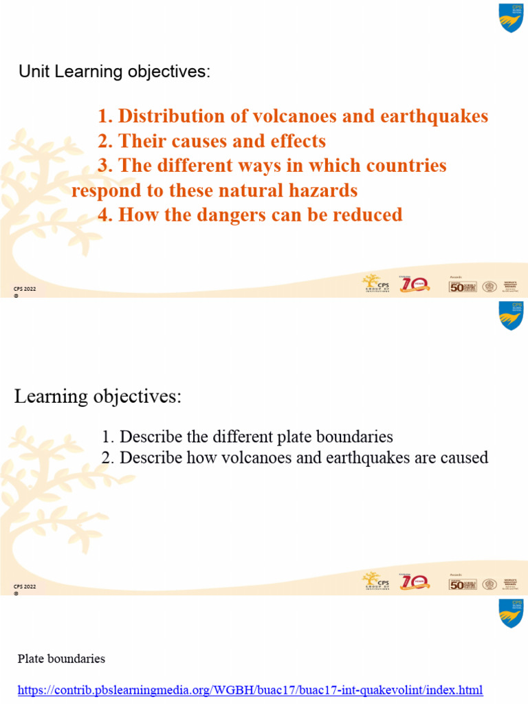 Unit 2 - Plate Boundaries and Effects | PDF | Plate Tectonics | Tectonics