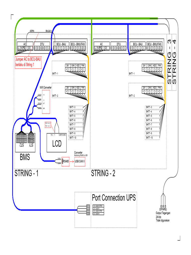 Configurasi Cabling Battery Litium-Model | Download Free PDF | Physical ...