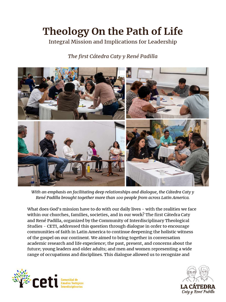 Report - Caty and Rene Padilla Summit | PDF | Theology | Dialogue
