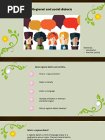 The Glaswegian Accent | PDF | Accent (Sociolinguistics) | Glasgow