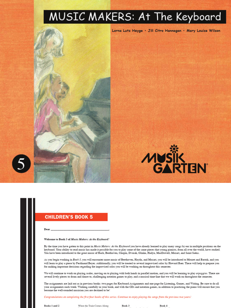Music Makers: Keyboard Book 5 | PDF | Piano | Symphony
