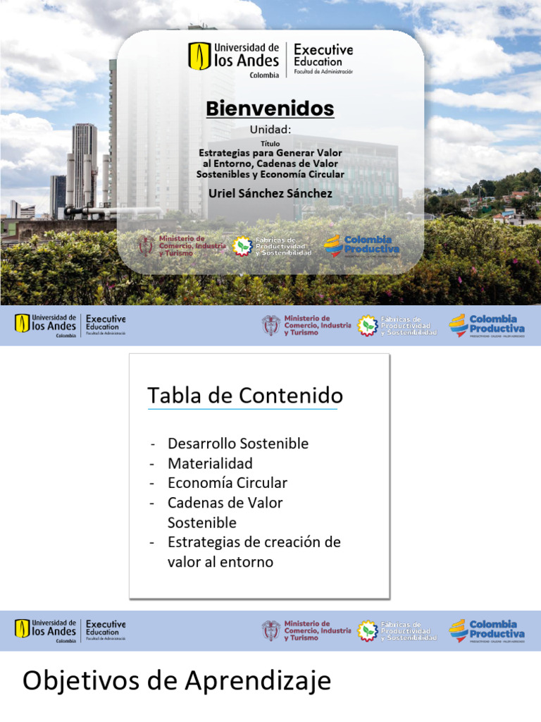 Presentacion Modulo 3 - EstrategiasGeneracionValor-EconmCircular-Grupo6 | PDF | Business | Residuos