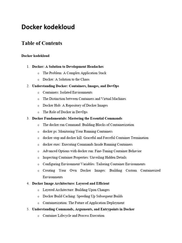 Docker Kodekloud Pdf Web Application Postgre Sql