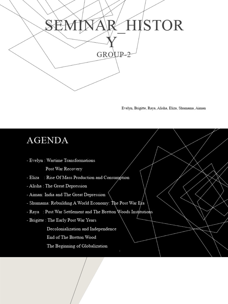 Class 10 history project slideshow | PDF | Great Depression | Prices