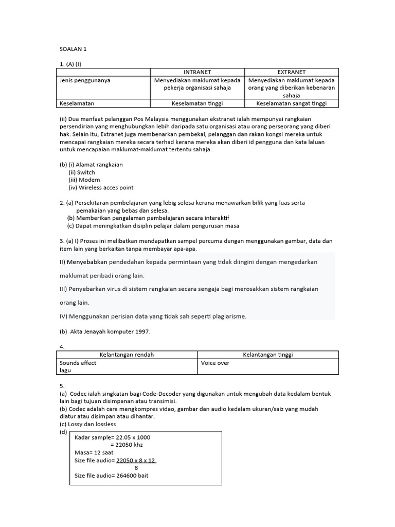 Jawapan Ict 2016 Pdf