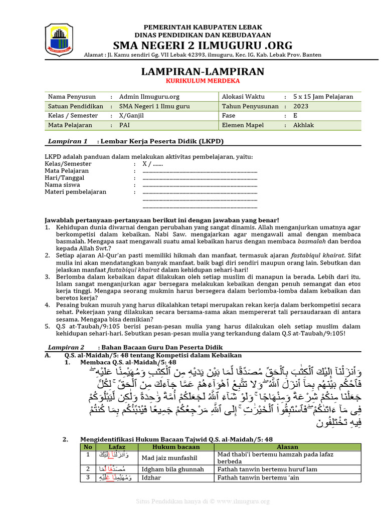 Lampiran Lampiran | PDF