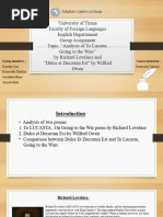 To - Lucasta - Going - To - The - Wars + Summary + Analysis + Essay-Q ...