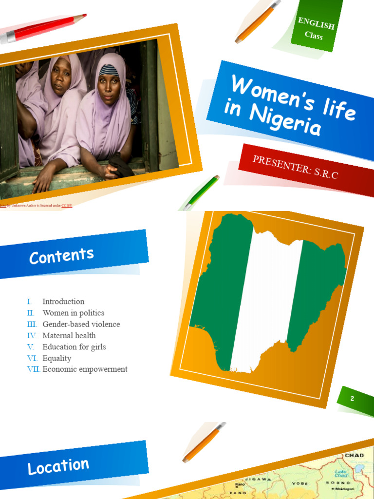 Women's Work Life in Nigeria - PPTX 1.pptx Last Versoin | PDF | Nigeria | Domestic Violence