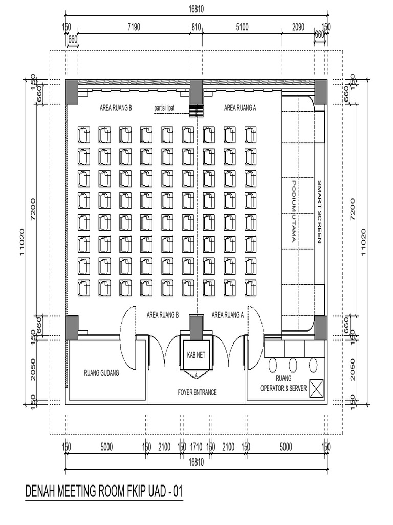 DENAH RUANG MEETING UAD FKIP - 001 | PDF