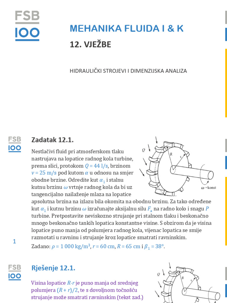 MF1K 12 Vjezbe | PDF