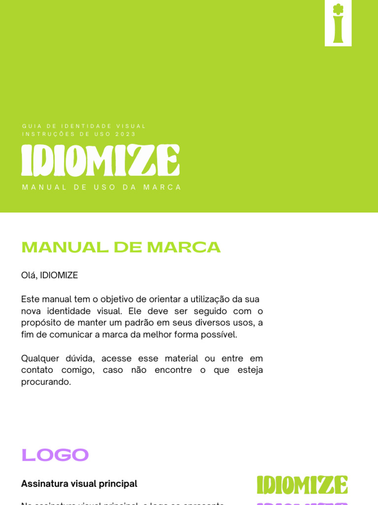 Manual de Marca | PDF