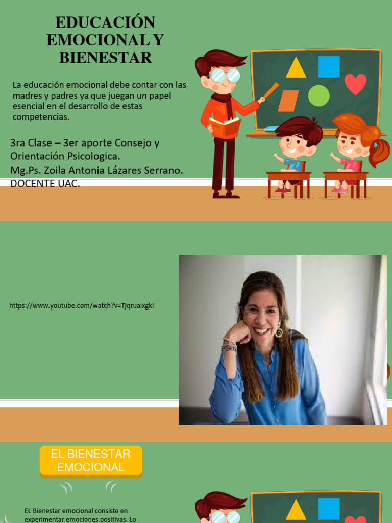 Educación Emocional y Bienestar Familiar | PDF | Las emociones | Bienestar
