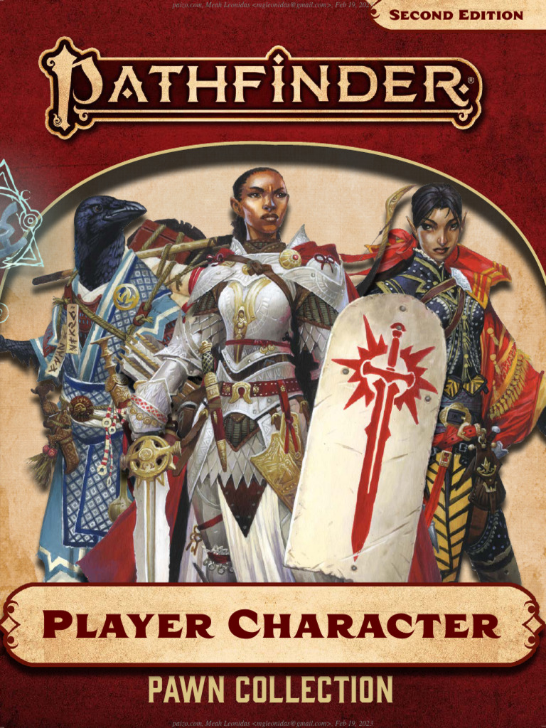 Pathfinder 2 Champion NPC Pawns | PDF | Gary Gygax Games | D20 System