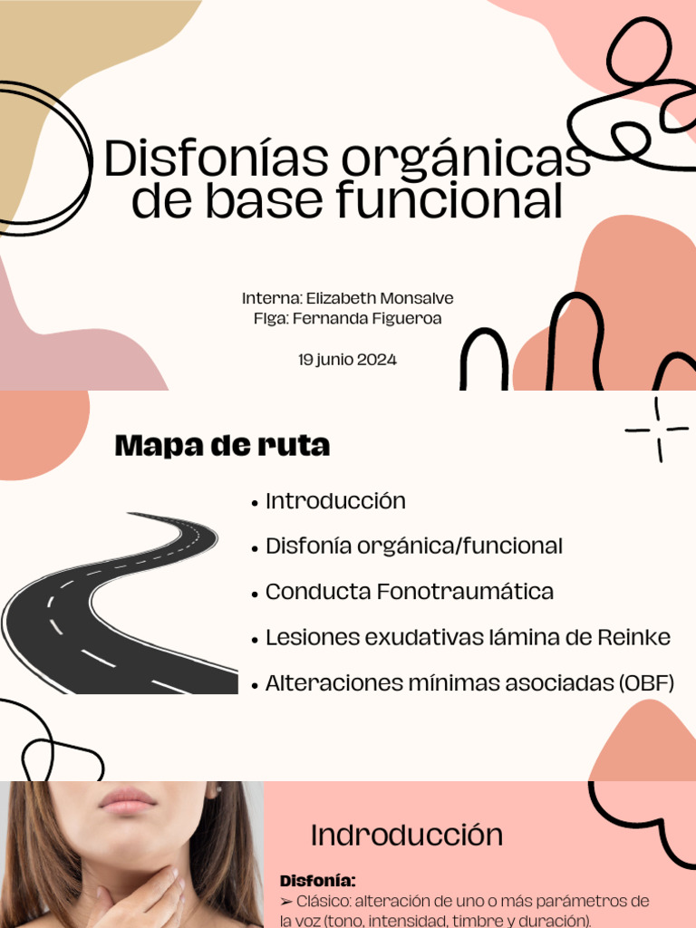 Disfonías Orgánicas y Funcionales | PDF | Enfermedades y trastornos ...
