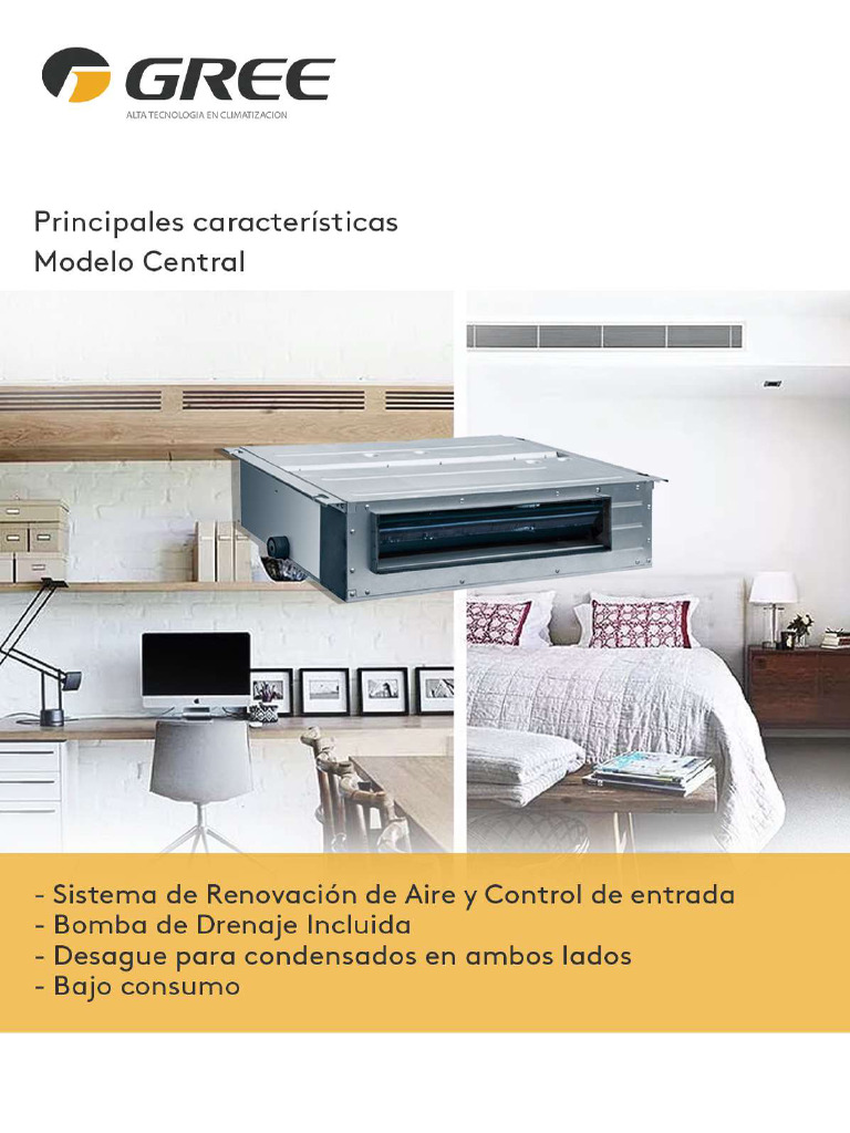 Ficha_Tecnica_Gree_Central | PDF