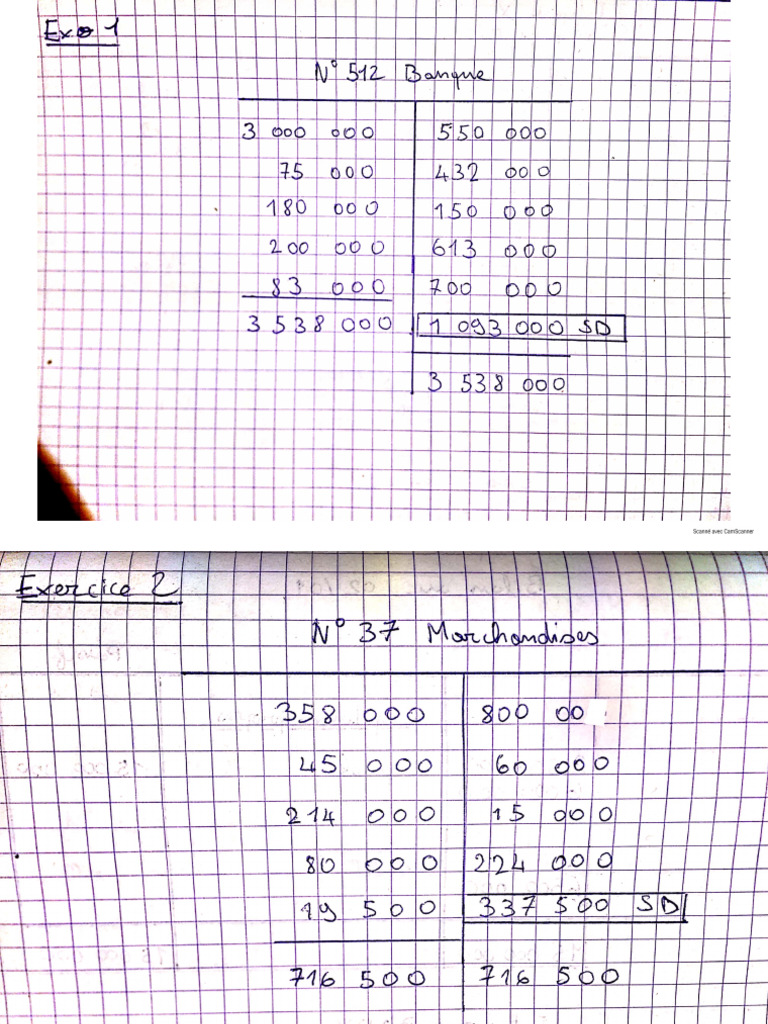 Exercice Chap 5-6 | PDF