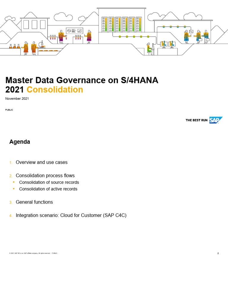SAP Master Data Governance, Consolidation | Download Free PDF ...