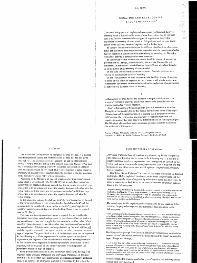 Shaw 1978 | PDF
