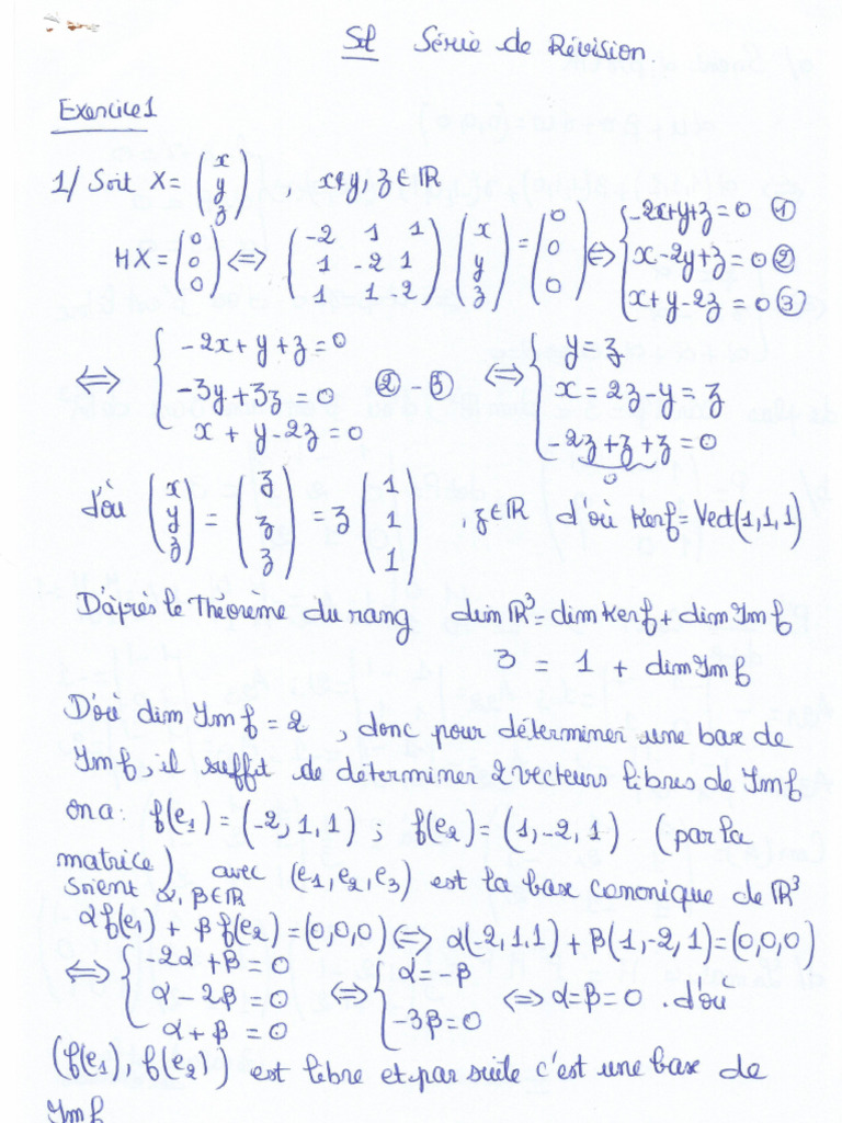 Série de Révision | PDF